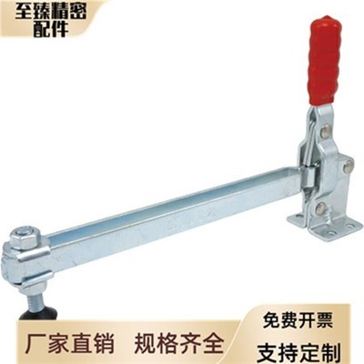 TCVFL3 TCVFL4立式把手型快速夹钳法兰底座长臂型工件固定压紧器