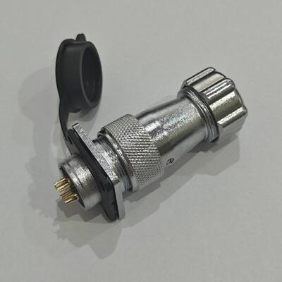 航空插头插座WS20方形2-3-4-5-6-7-8-9-10-12-14-15芯TP+Z 连接器