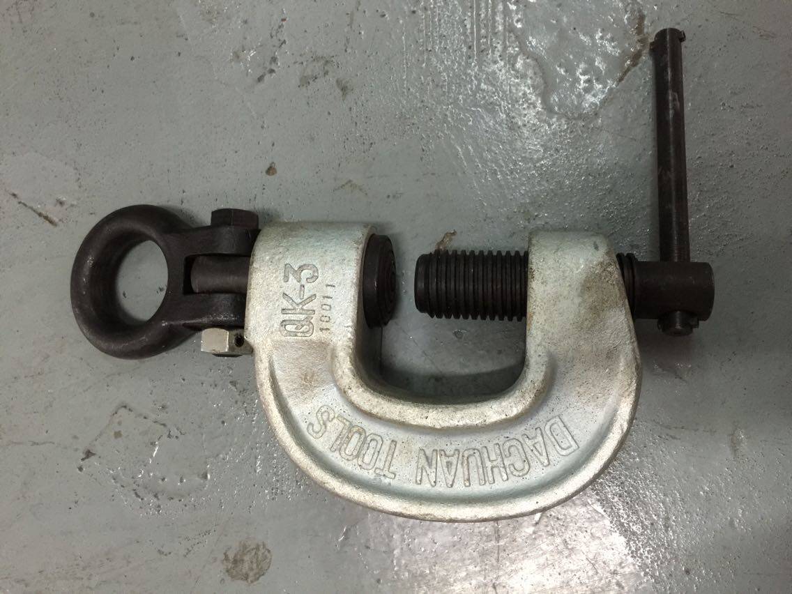 QK型槽钢卡具夹具吊运卡兰起吊卡具大船工具吊索具正品保障热卖