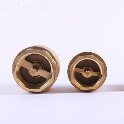 玉环厂4家供应铜内丝弹簧-VDG止回阀止逆阀单向阀立式全止回阀2寸