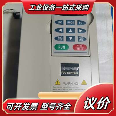 VFD022V43A-2    变频器，全新裸机项目剩余议价