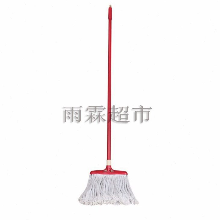 直销S588方形棉纱布拖把吸水宽头柄条状墩布家用老式酒店水拖可替