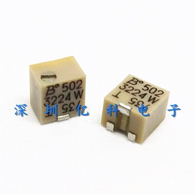 3224W-1-201E 全新进口原装 精密多圈可调电阻 200R 贴片 电位器