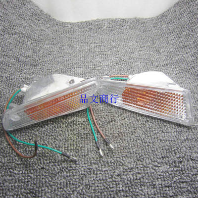 机车2行程滑板车 AG100/50 大古100 V100 前方向灯/大灯总成