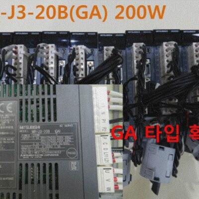 Used MITSUBISHI  MRJ320BGA  SERVO DRIVER 200W 1pcs