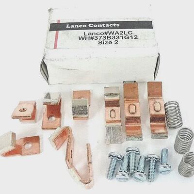 NIB LANCO CONTACTS WA2LC CONTACT KIT 373B331G12 SIZE 2