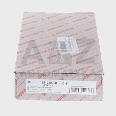 WEIDMLLER ZTR 2.5 ZTR2.5 1831280000 Prftrennklemme 100 STCK