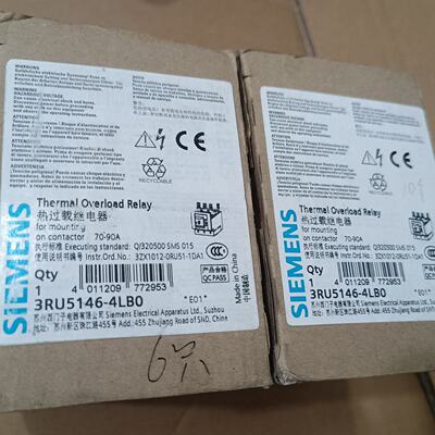 全新西门子热过载继电器3RU51464LB07090-议价