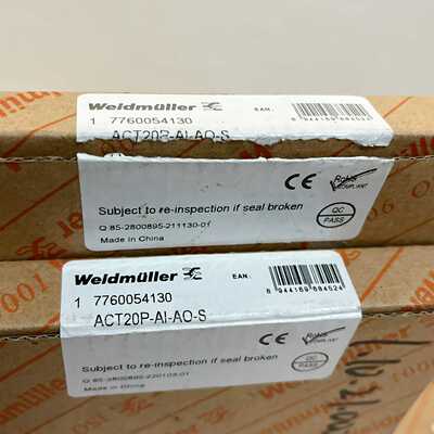 魏德米勒信号隔离器ACT20P-AI-AO-S末使用适用