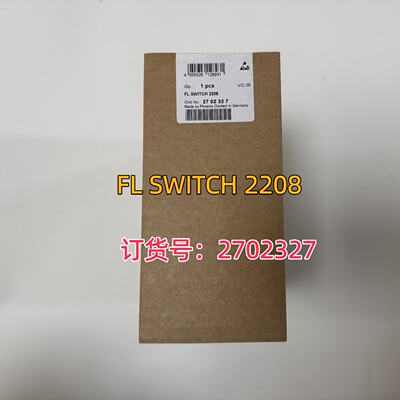 议价2702327菲尼克斯FL SWITCH 2208乙太网交换机 FL SWITCH 2208