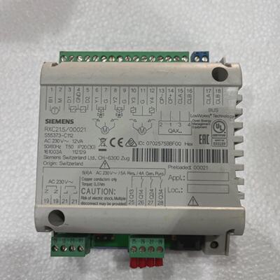 SiemensRXC21.500021面板控制器