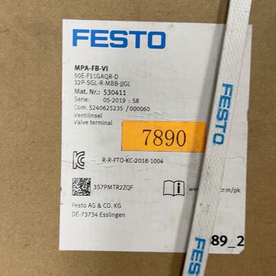 FESTO费斯托原装正品阀岛MPAFBVI型号50E-议价