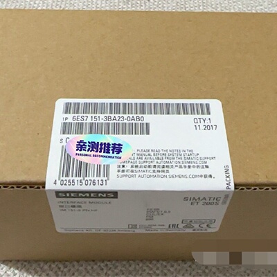 6ES71513BA230AB0全新未拆封的西门子S-询