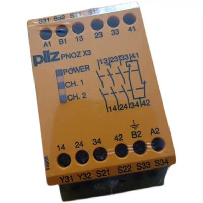 PILZ皮尔兹安全继电器PNOZX3型号77431议价