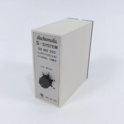 Electromatic SB 165 220SN165220 Interval Timer 5.0  10 HrsSu