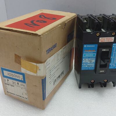 Interruptor Automtico Terasaki XS50NS TemBreak 30A 25kA 3 Po
