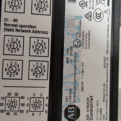 AB罗克韦尔1756-CN2 ControlNet通讯模块，-议价