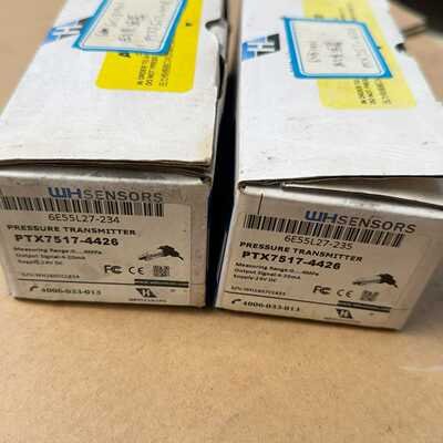 全新现货2台压力传感器PTX7517-4426，全新未使用，--议价商品
