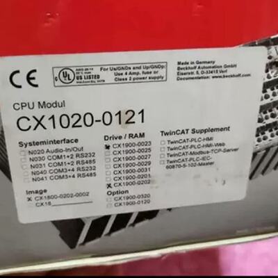 【询价】倍福CX1020-0121适用