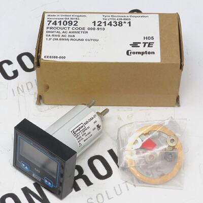 Crompton 549DAA01 Digital AC Ammeter 5A 60Hz 30.5mm 121438*1