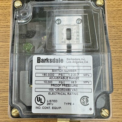 Barksdale 96174 Pressure Switch *NEW NO BOX* *GUARANTEED*