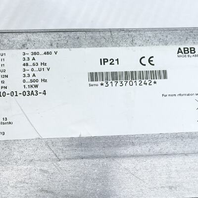 议价变频器ACS5100103A34380V1.议价