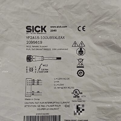 溢价-SICK西克连接线YF2A15100UB5XLEAXM1