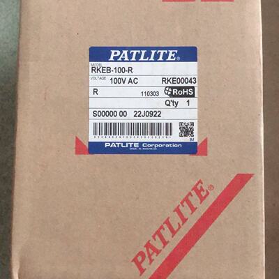 全新原装 PATLITE 派特莱 RKEB-100-R 实物-议价