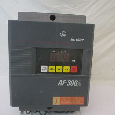 GE Drive AF300A 6VAF321001A 1HP Power Volts 200240 A7326WVS
