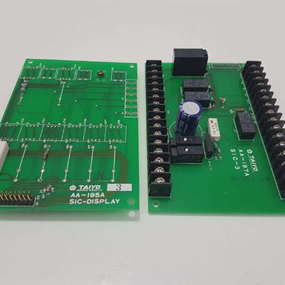 Tarjeta PCB TAIYO AA197A SIC3 Con Tarjeta PCB AA195A SICDISP