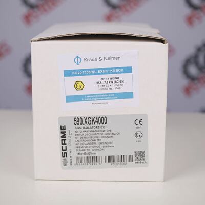 SCAME 590.XGK4000 KG20 T103NL EXBC KNBOX SWITCH DISCONNECTOR