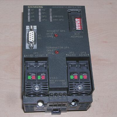Siemens 6ES79720AB010XA0 E01 S7 Diagnostic Repeater DP used