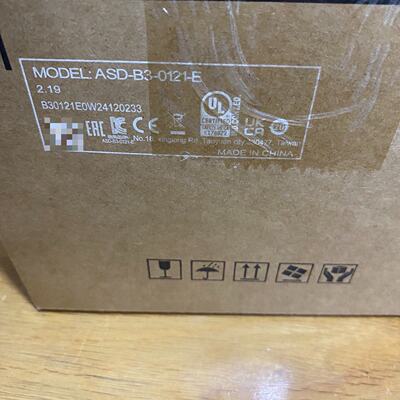 溢价-台达伺服驱动放大器型号ASDB30121E实物图拍