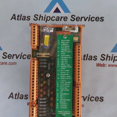 Scheda Terminale Del Rel Del Generatore ABB SYNPOL D CMA 132