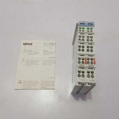 WAGO 750550 2CHANNEL Analog Power Module  Lot of 2