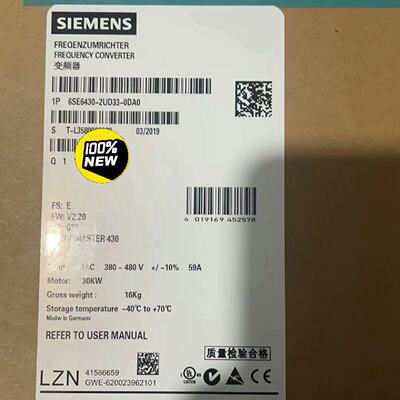 6SE64302UD330DA00DB0全新MM议价及维修！