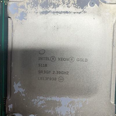 金牌CPU51182.3G十二核24线程3647针服务-议价