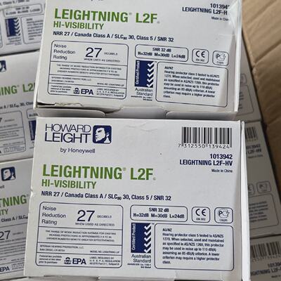 Lot 2 Teile Honeywell Howard Leight Leightning L2FHV Hohe Si