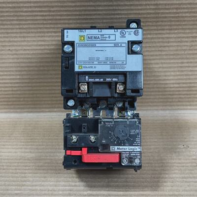 SQUARE D 8536SBO2H20S SER A 3 PH 600 V 5 HP NEMA SIZE 0 208