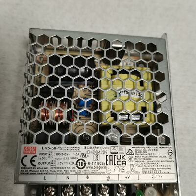 询价-明纬LRS5012直流电源12V4.2A工控直流稳