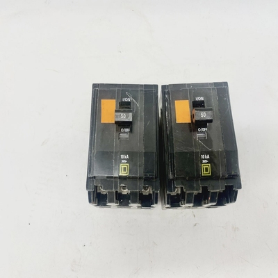 LOTOF2CircuitBreakerSquareDQOB35050Amp3Pole240V