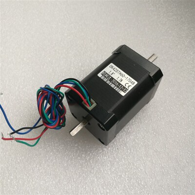 42双轴步进电机 OK42STH601704B 双出轴 42加长机身60mm双轴