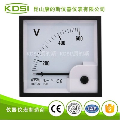 康的斯指针式交流电压表 BE-96 AC600V  交流表头
