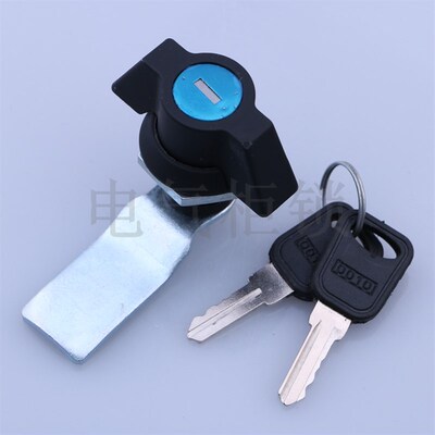 海坦 MS748-3圆柱锁 配电柜门锁 MS408-1转舌锁 工业仪表柜门锁