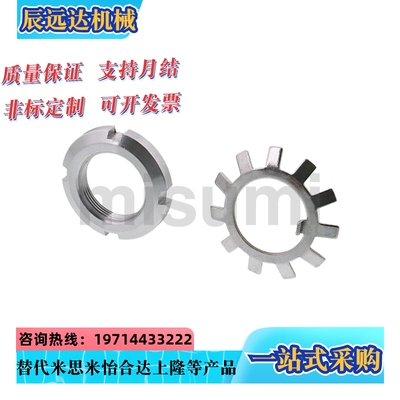 替代米思米锁紧螺母JLNK10 12 15 17 20 25 30 35 40 45 50