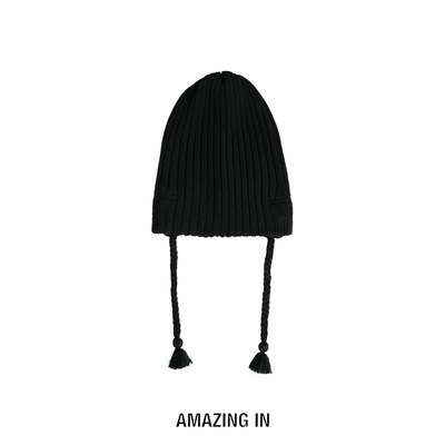 AMAZING IN | 羊毛 | 手工编织帽绳针织帽 A251120-AI5ADHT25432