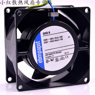 全新原装ebmpapst耐高温轴流风机8556N 230V变频器烤箱烤炉风扇