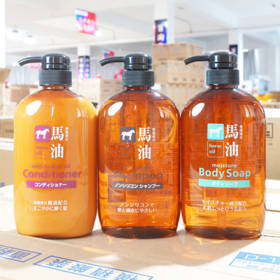 熊野油脂马油无硅去屑控油洗发水