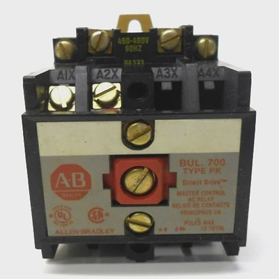 ALLENBRADLEYACRELAY700-PH100A4,SERIESB,TYPEPK