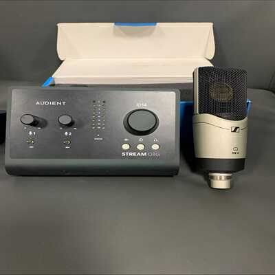 奥顿特ID14StreamOTG声卡森海塞尔MK4麦克--议价商品